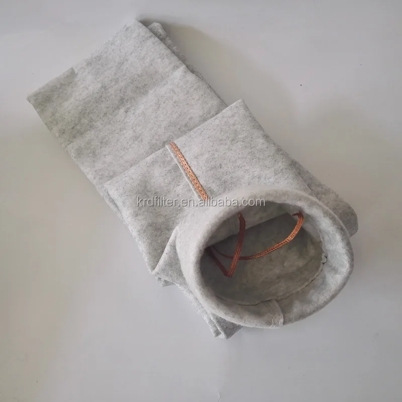 Nonwoven (filter Socks) Used In Cement Plant Polyester Filter Bag For ...