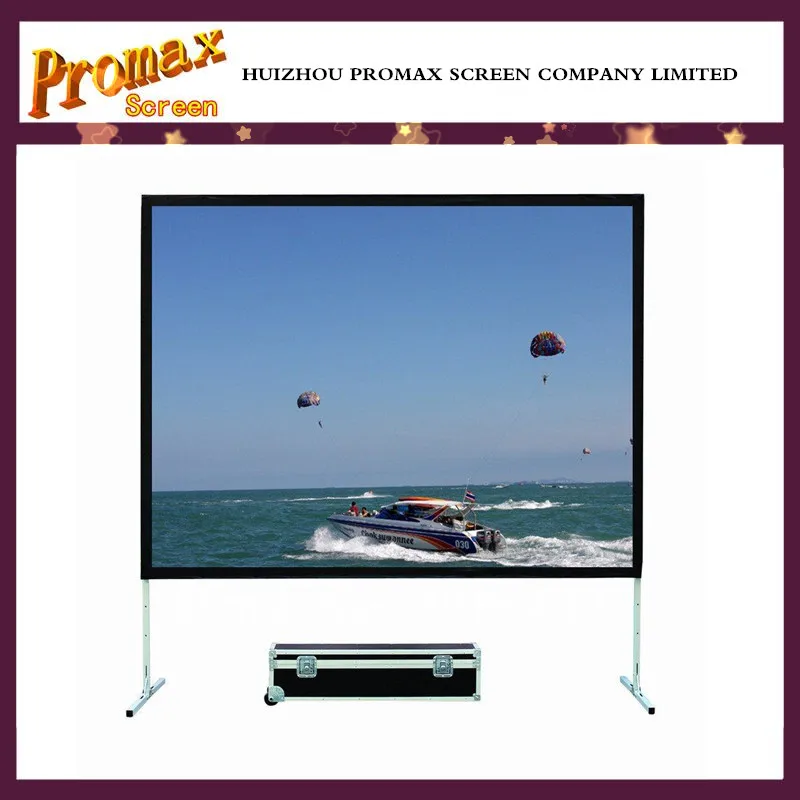 Outdoor 250 Inchfast Fold Projection Screen Cinema Projector Screen ...