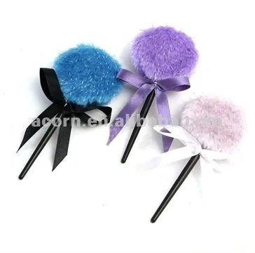 Luxurious Plush Puff With Handle,Glitter Puff - Buy Plush Powder Puff ...