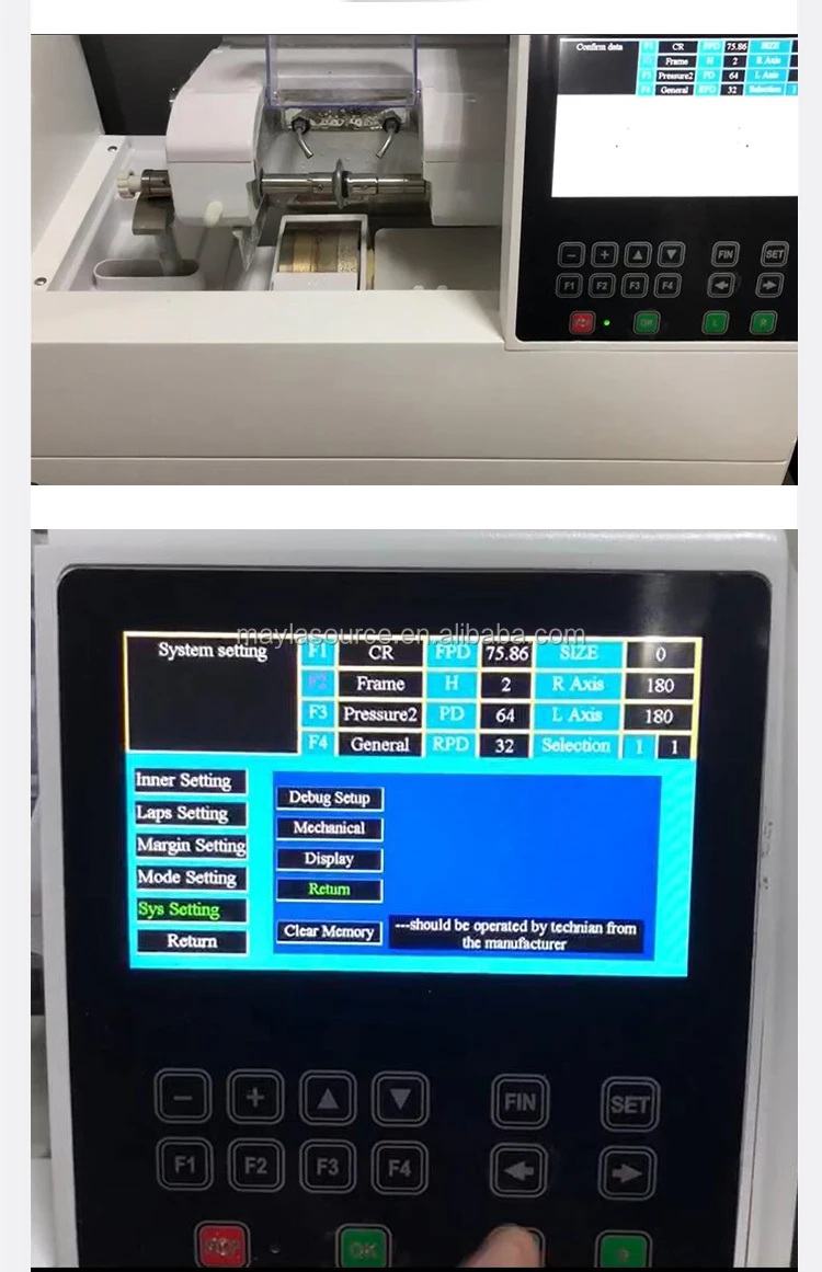 High Quality Auto Lens Edger SJG-800 with CE Certificate