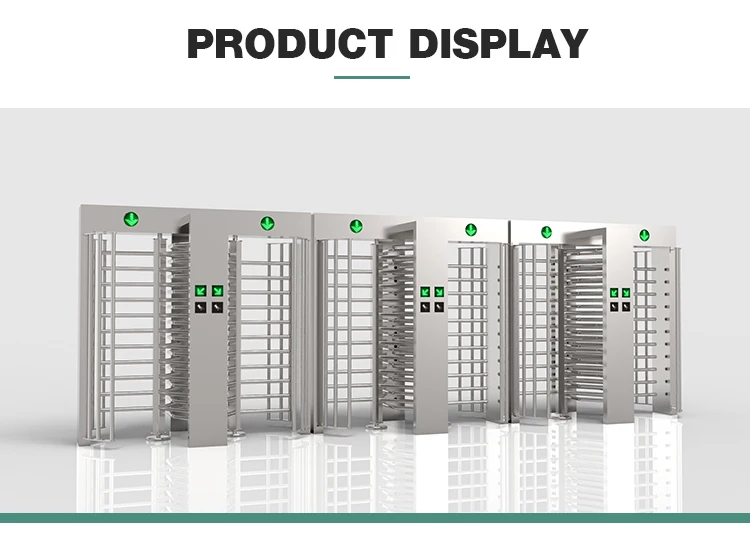 Rfid Card Reader Security Turnstile Gate Barcode Reader Full-height ...