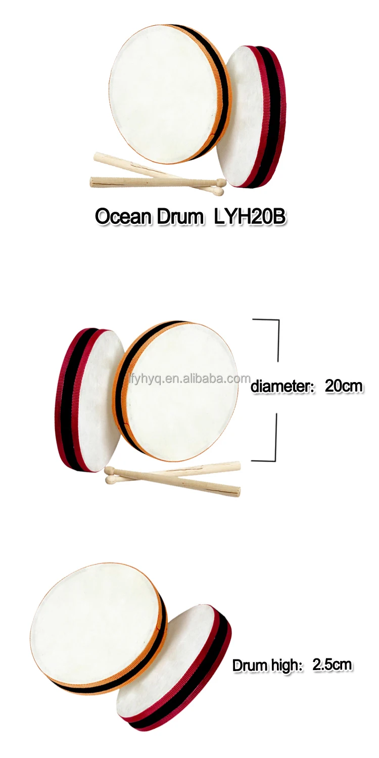 Wooden Orff Instruments Handmade Ocean Drum - Buy Ocean Drum,Handmade ...