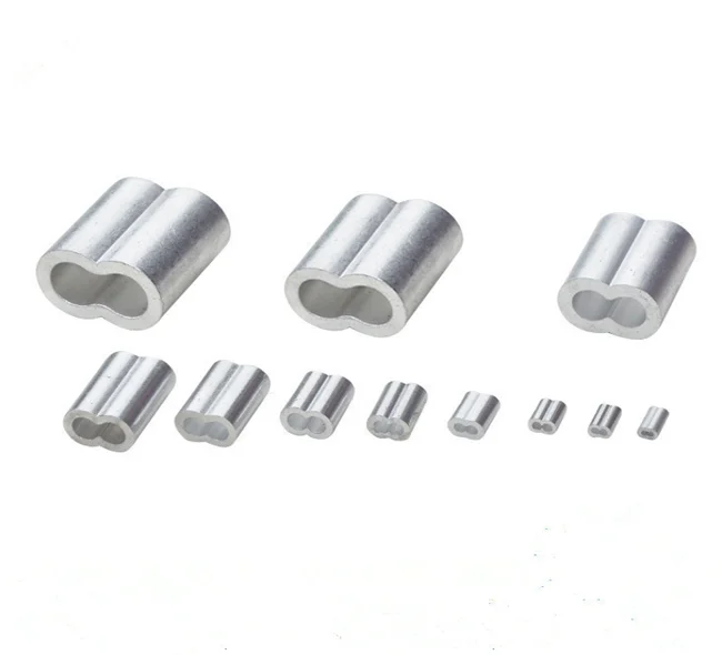 Ferrule Sleeve Size Chart - Type 8 Double Hole Aluminum Ferrule