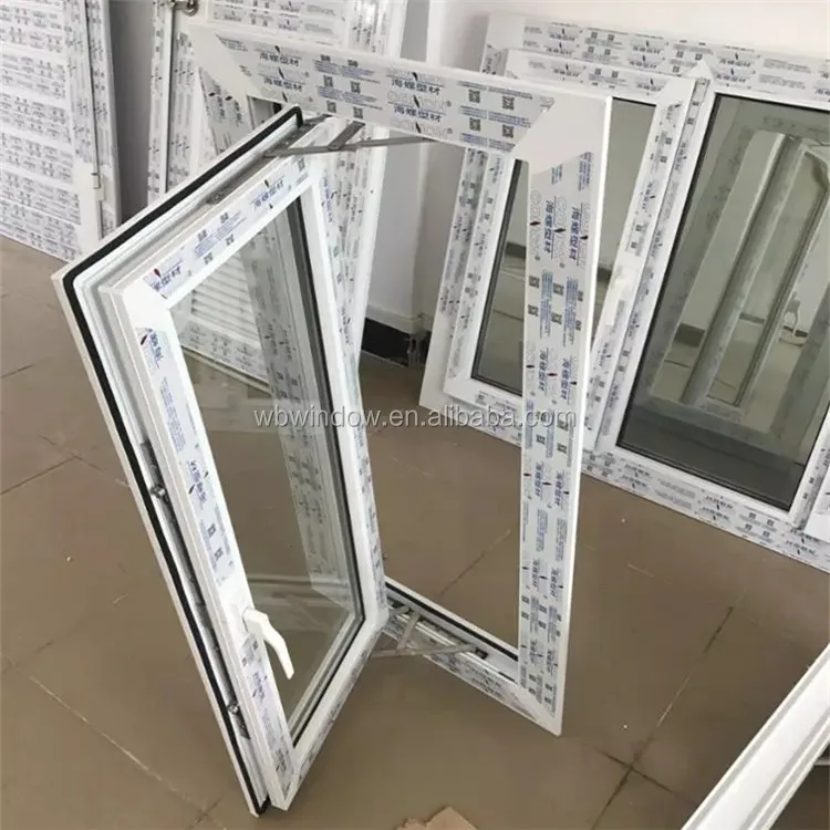 Opening 180 Degree PVC Casement Window - Durable & Stylish