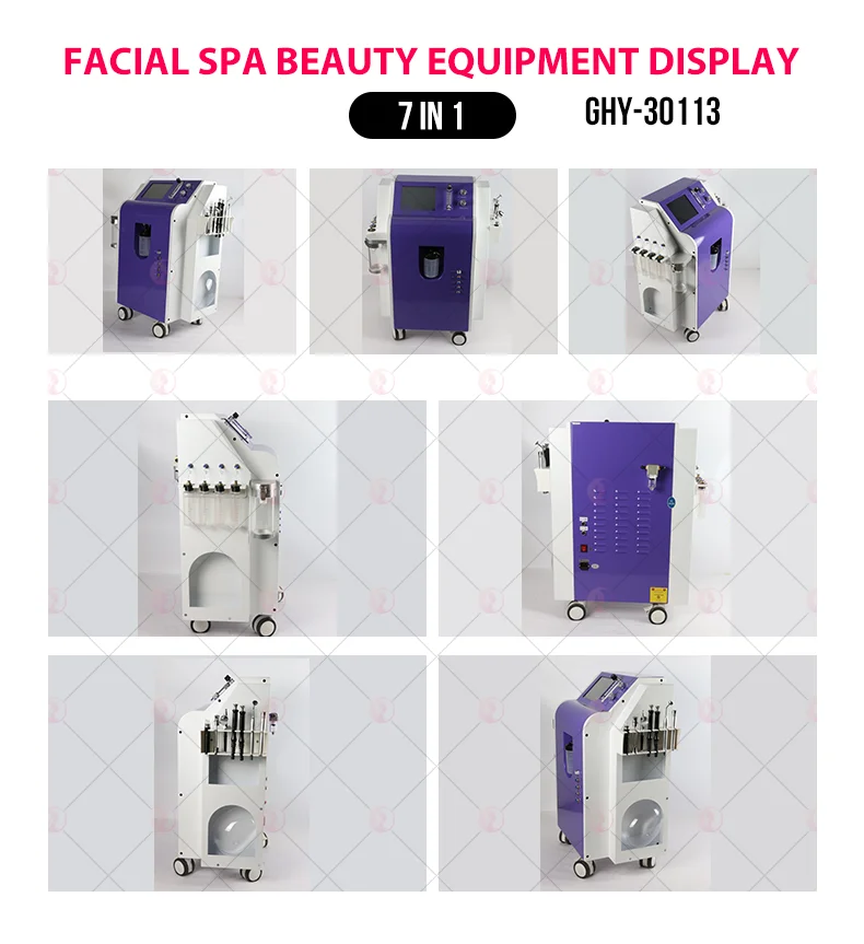 7 in 1 Facial SPA Equipment,Facial SPA Big Machine