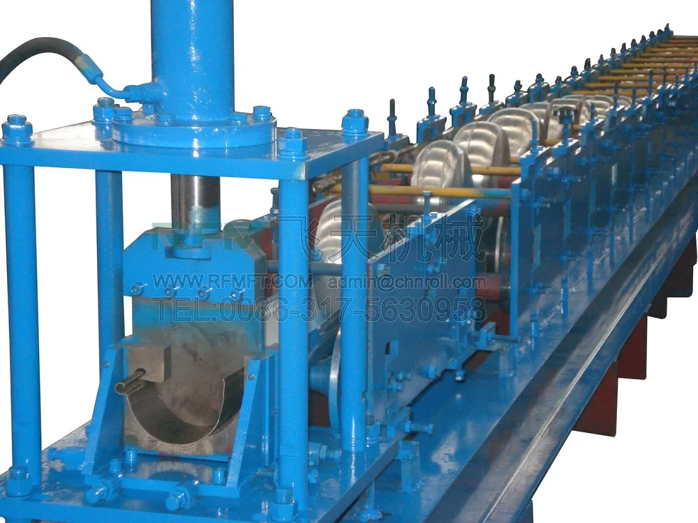 Industry Zinc Coil Gutter Making Machine - Durable & Efficient