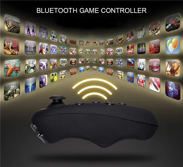 Mini Vr Joystick Game Controller Bt Remote Control 3d Glasses Video ...