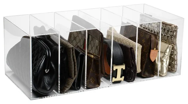 Clear Acrylic Handbag Storage Case Lucite Handbag Display Holder - Buy ...