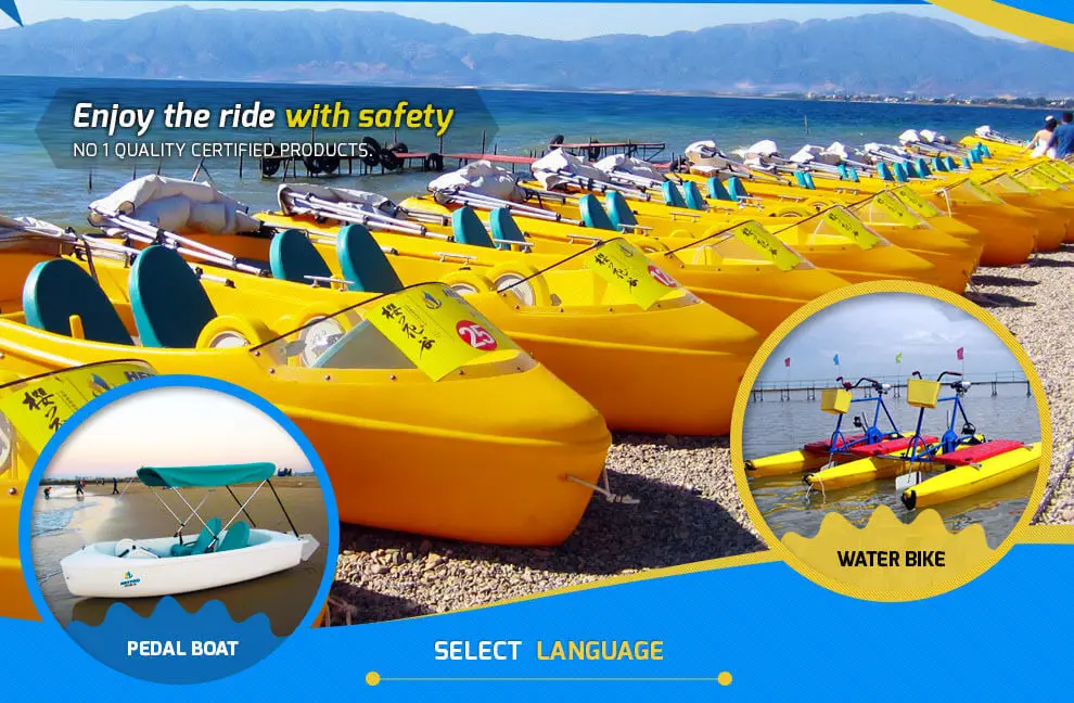 Yantai Heitro Amusement Equipment Co., Ltd. - water bike,PE pedal boat