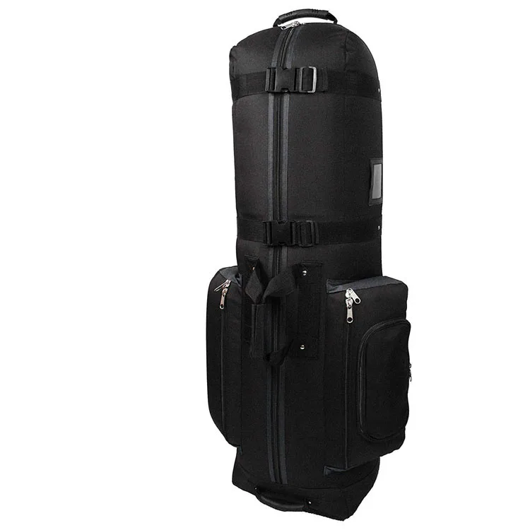 Folding Golf Stand Bag With Wheels Remote Control,Waterproof Golf Carry ...