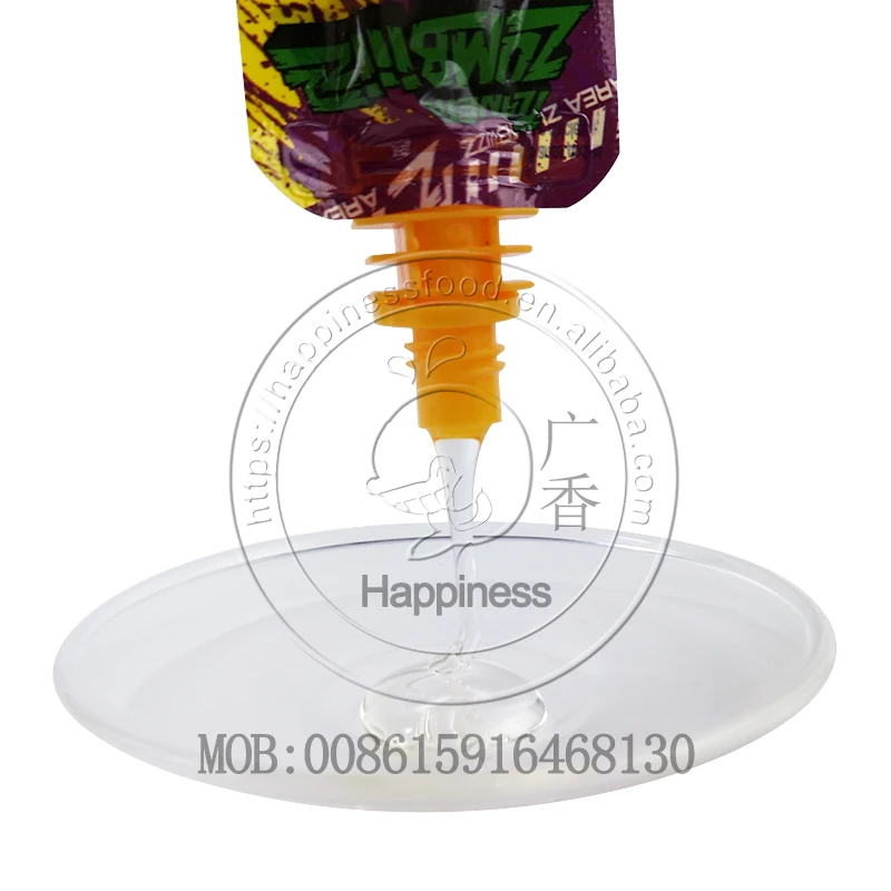 Toothpaste Squeeze Fruit Jam Liquid Jelly Candy Sweets - Buy Liquid ...