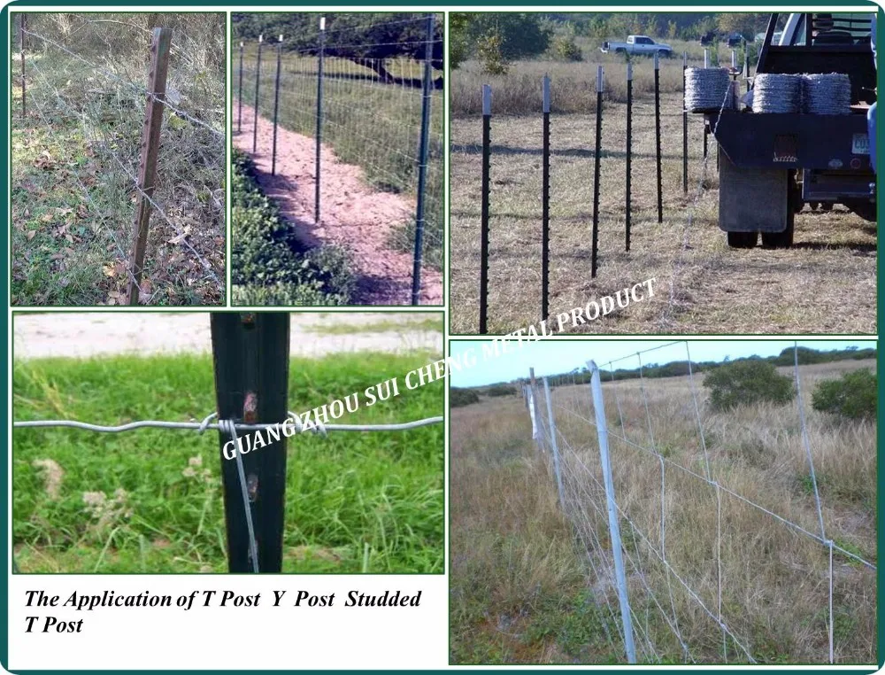 Guangzhou Factory Y Steel Post Star Picket/y Type Star Fence Post/y ...