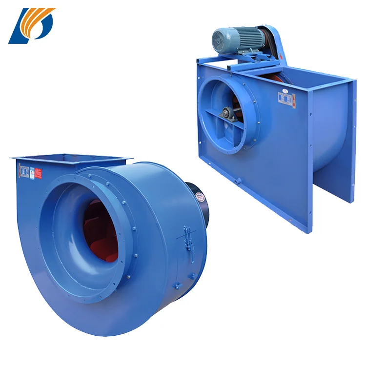 8000cfm Spiral / Square Type Low Noise Iron Impeller Kitchen Smoke ...