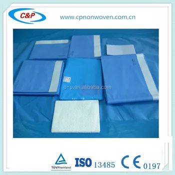 Blue Medical Sterile Surgical Universal Pack With Mayo Cover - Buy ...