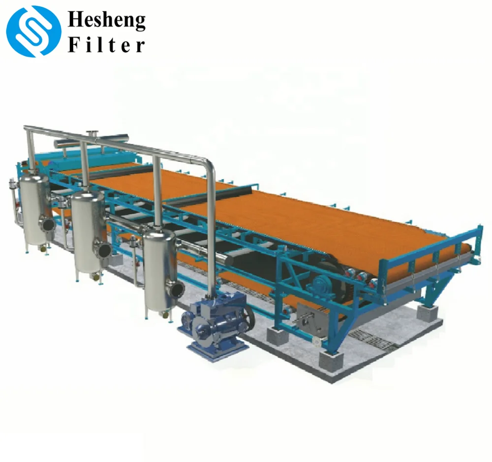 Hesheng Spf Automatic Hydraulic Membrane Tower Stacked Filter Press For ...