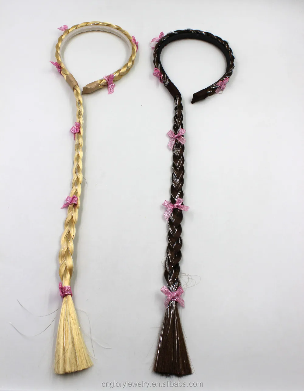 Extension Haarband - Handmade Braided Fake Hair Headband