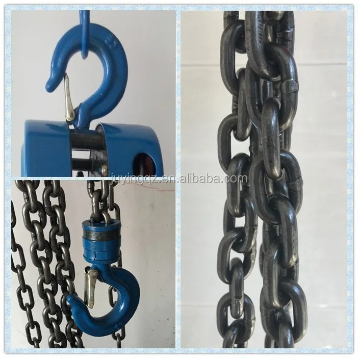 30ton 20ton 15 Ton 10ton Manual Chain Hoist Pulley Block
