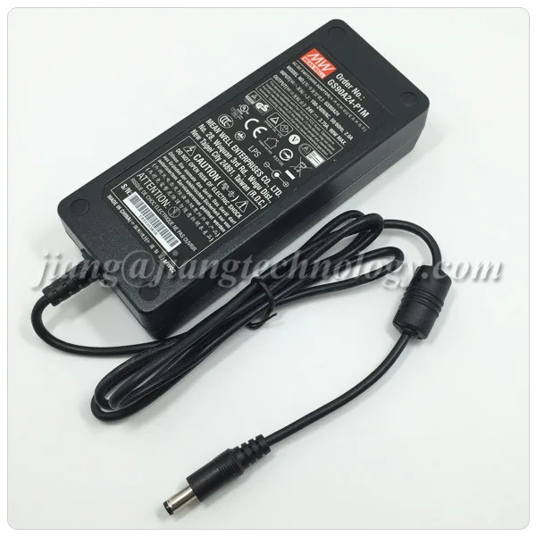 Mean Well Gst90a24-p1m 90w 24v 3.75a Ac Dc Adapter Supply Universal ...