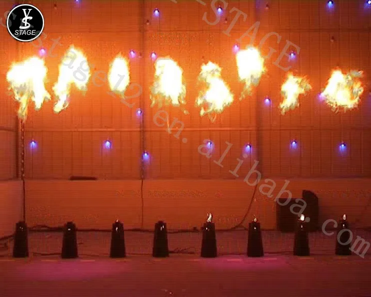Guangzhou Stage Equipment Professional Stage Effect Spray Fire Dj Show ...