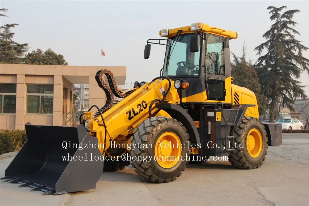 New Telescopic Boom Wheel Loader Hy2000 With 4.5m Lifting Height. - Buy ...