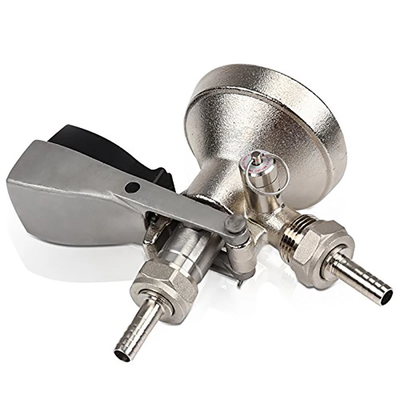 New Brass Homebrew Beer Keg Tap G-type Keg Coupler Beer Dispenser G5/8 ...