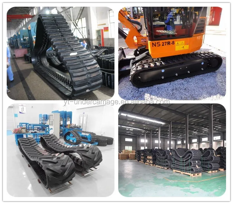 Mini Excavator Rubber Track For Volvo Ec25 Ec35 Ec55 - Buy Mini ...