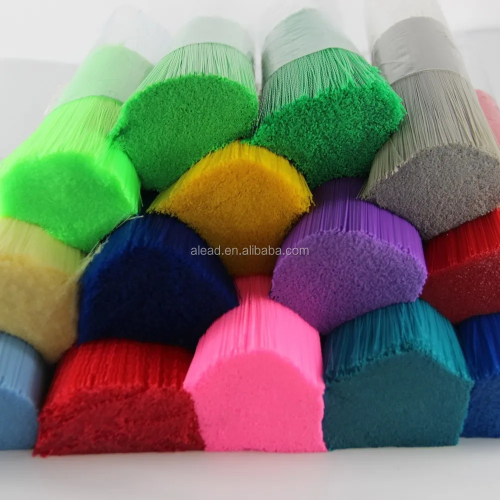 High Quality And Good Bend Recovery Synthetic Pvc Brush Filament Pvc ...