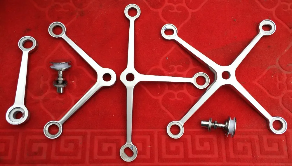 Stainless Steel Glass Spider Clamps - Durable & Versatile