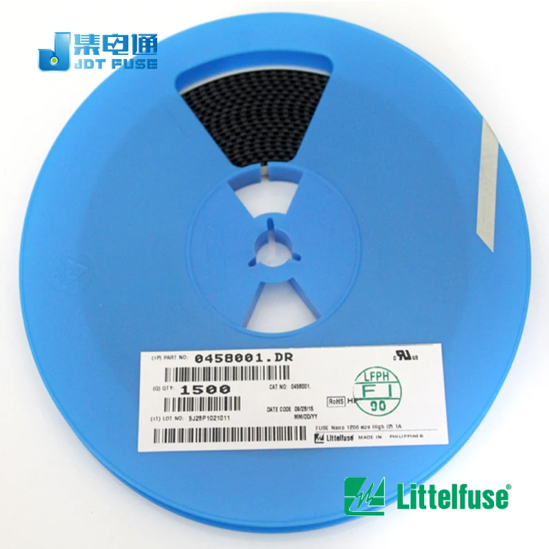 Littelfuse 0458001.dr Nano Fuse 1a 75v 1206 Surface Mount Fuses - Buy ...