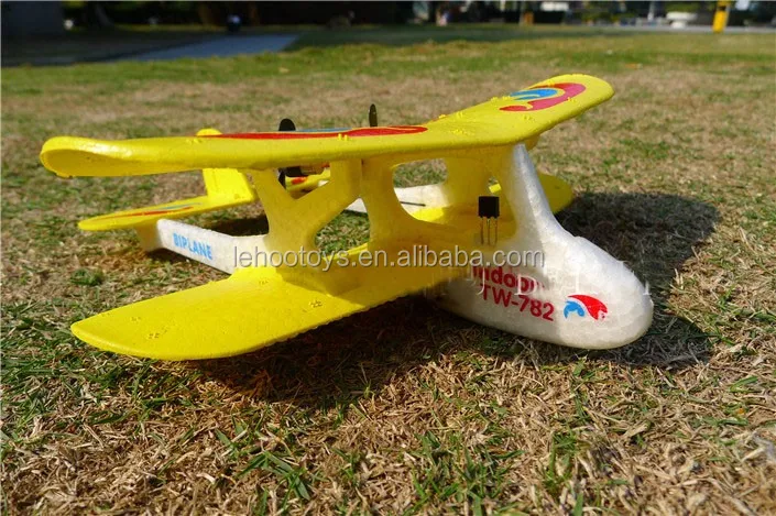 Infrared 2ch Rc Mini Plane Mini Biplane Indoor Airplane Toys In Low ...