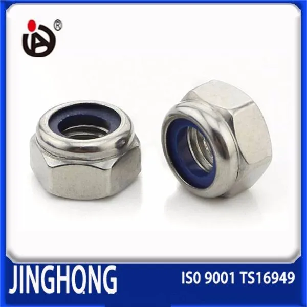 High Quality Asme/ansi B 18.16.6 Stainless Steel Unc Nylon Insert Hex Lock Nut - Buy Unc Hex ...