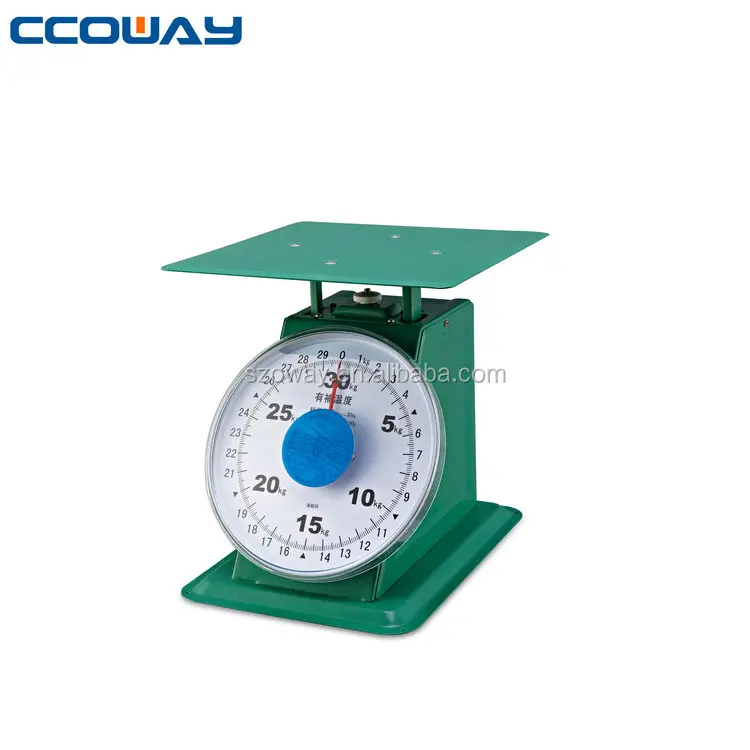 30kg Mechanical Scale Manual Kitchen Spring Scale With Pan - Buy Spring ...