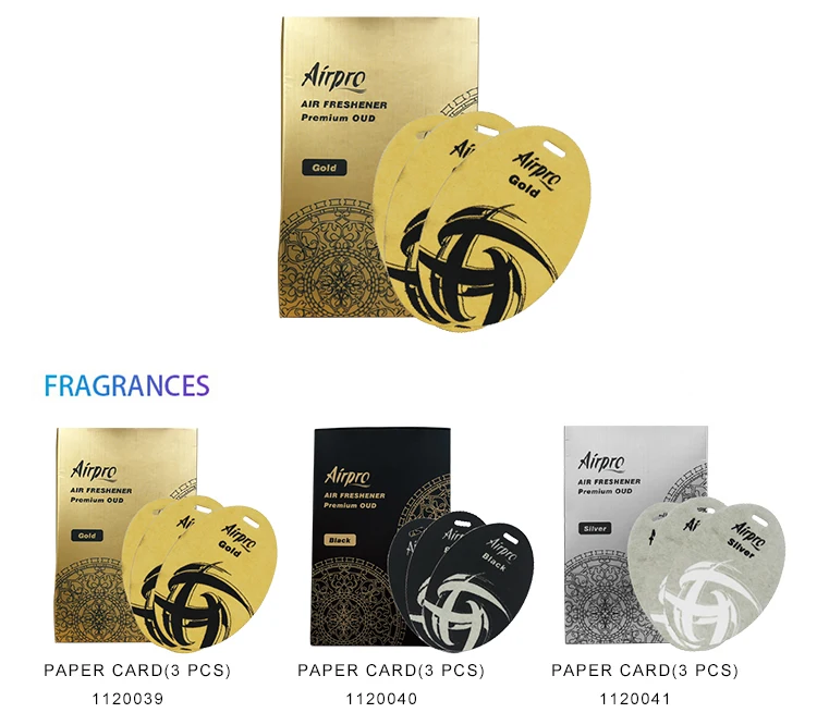 High Quality Various Fragrance Paper Hanging Fragrance Car Perfume Card ...