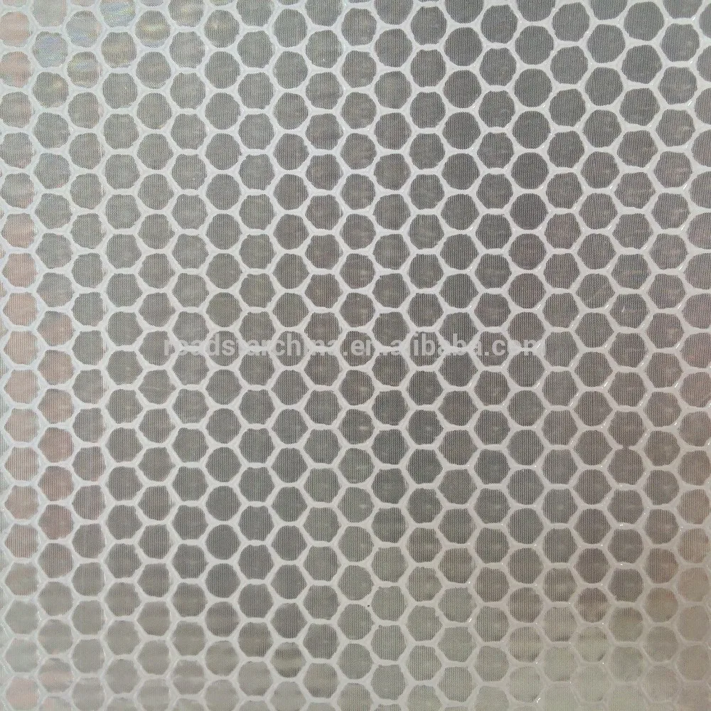 Micro-prismatic PVC Reflective Sheeting, Fabric Backing for Traffic ...
