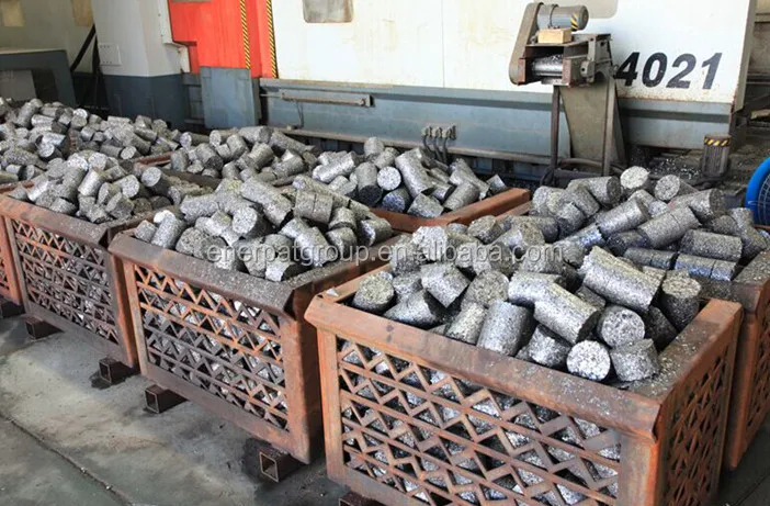 Automatic Scrap Metal Chip Briquetting Press Machine / Aluminum ...