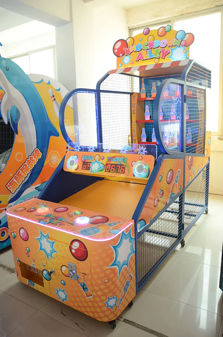 Newest Ball Shooting Throwing Arcade Lottery Terminal Game Machine ...