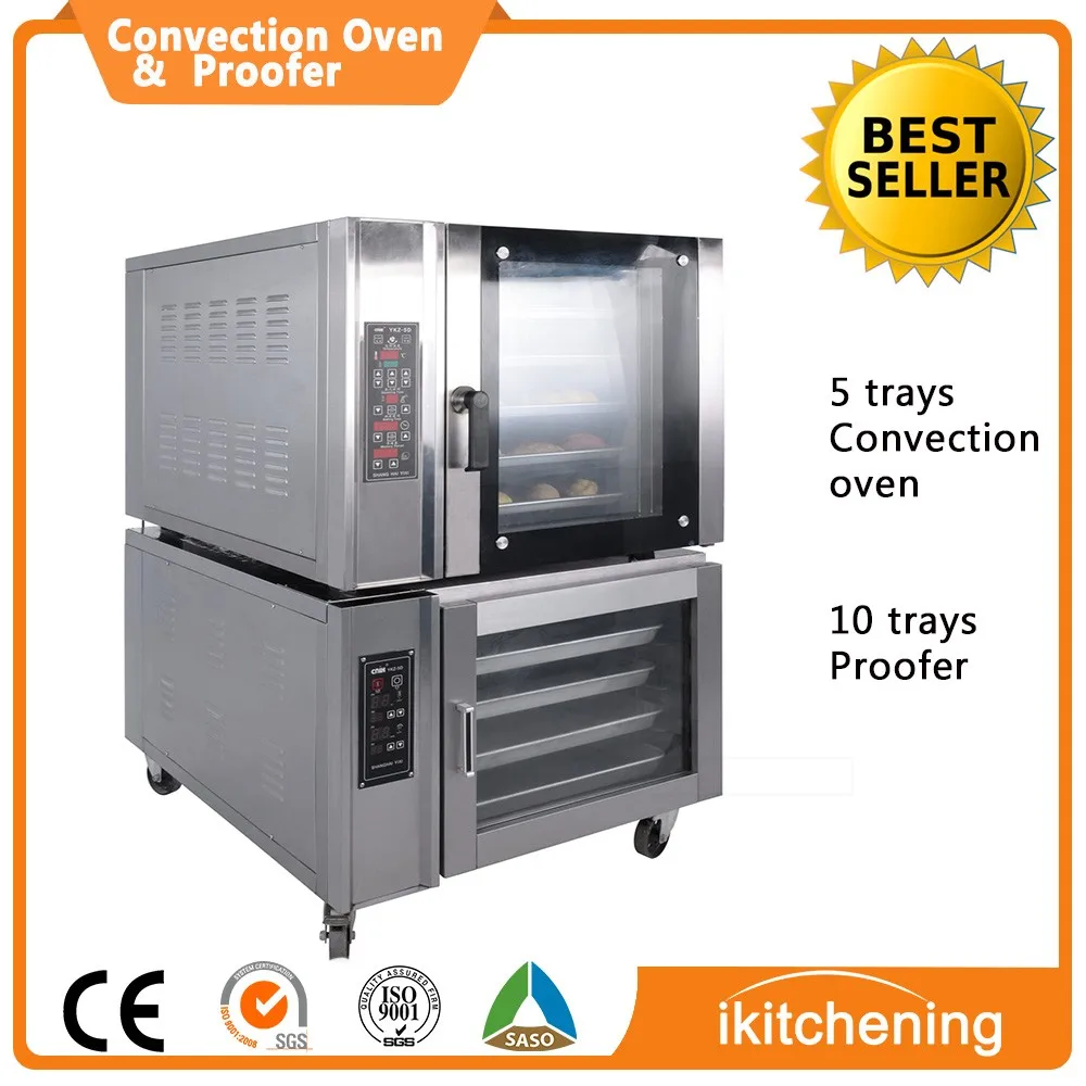 Electric Deck Oven With Prover / Bread Fermentation Oven / Convection ...