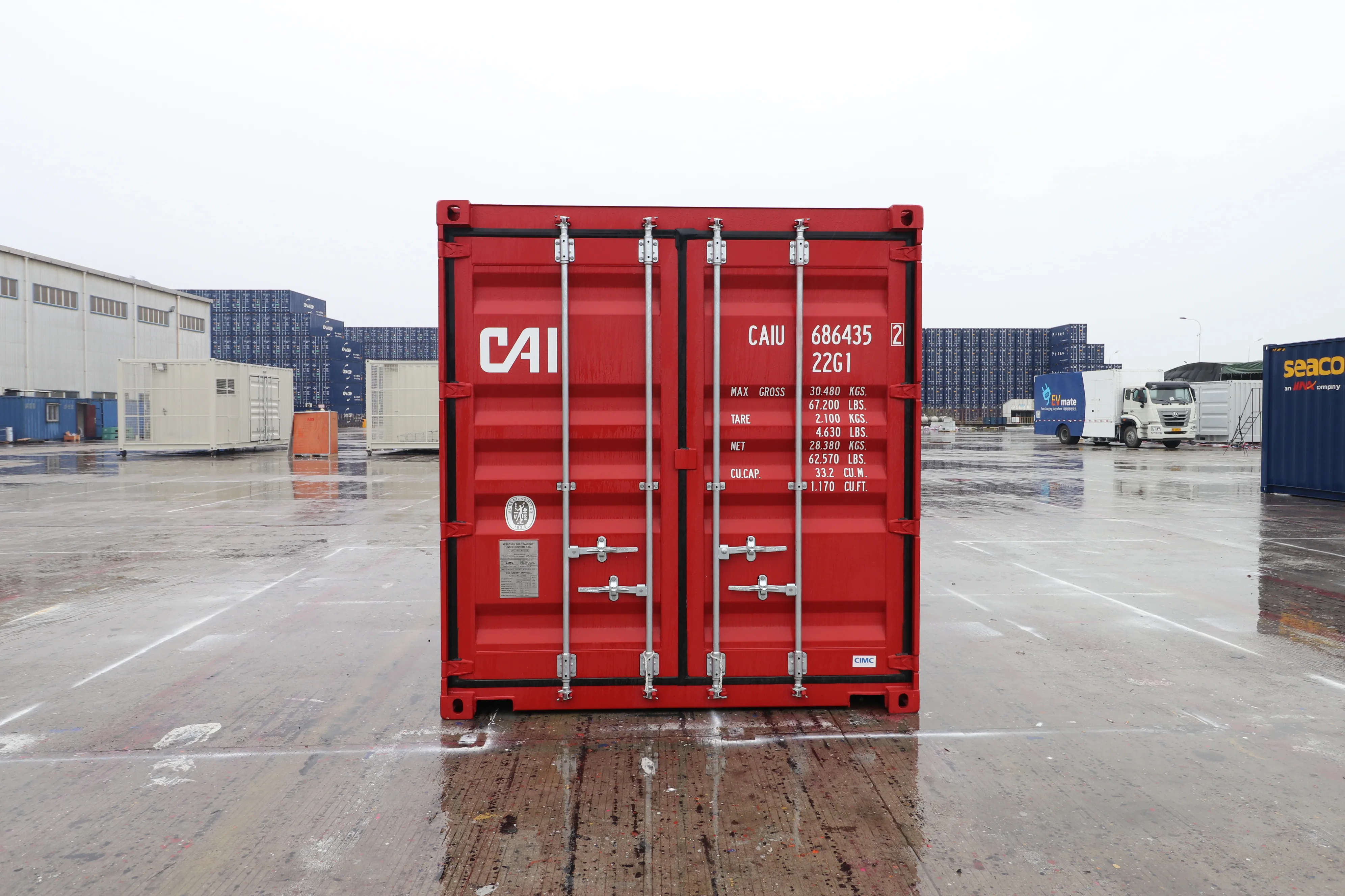 Brand New 20GP Shipping Container Products from Zhangzhou CIMC ...