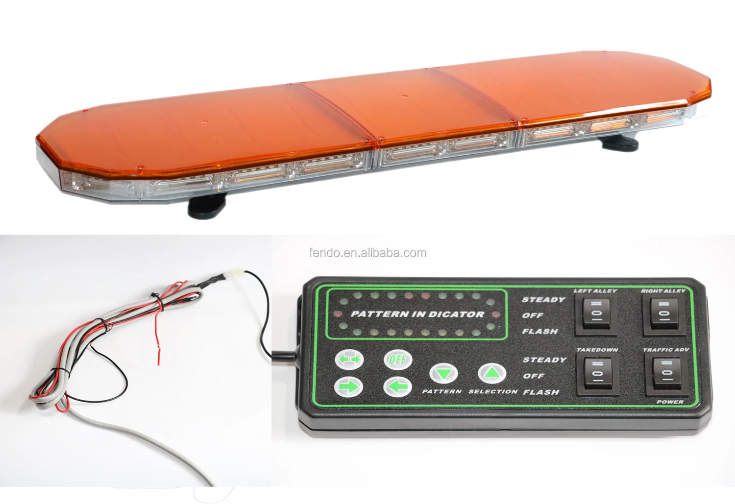 Led Emergency Vehicle Security Warning Roof Top Strobe Light Bar - Buy ...