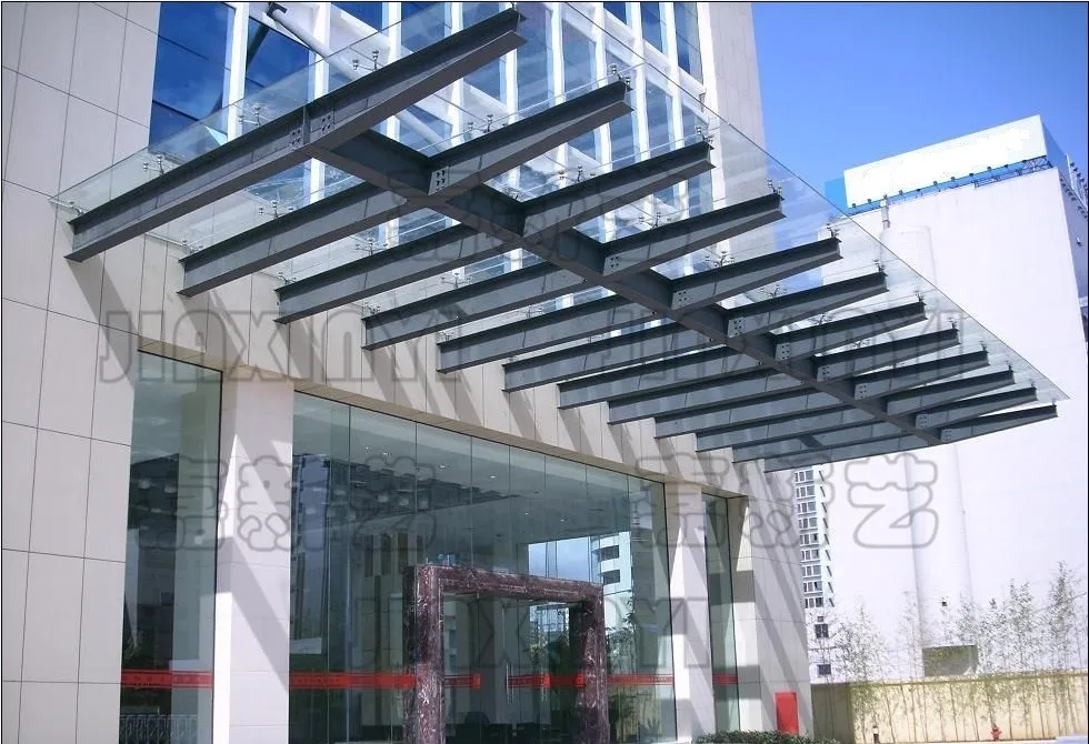 Commercial Glass Curtain Wall Canopy - Buy Glass Curtain Wall,Curtain ...