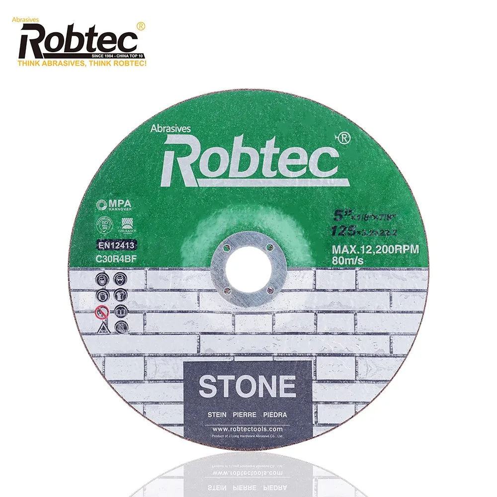Robtec 180mm Aluminum Oxide Cutting Disc - Precision & Durability