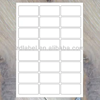 Custom Printed Thermal A4 Sticker Labels With Reasonable Prices - Buy ...