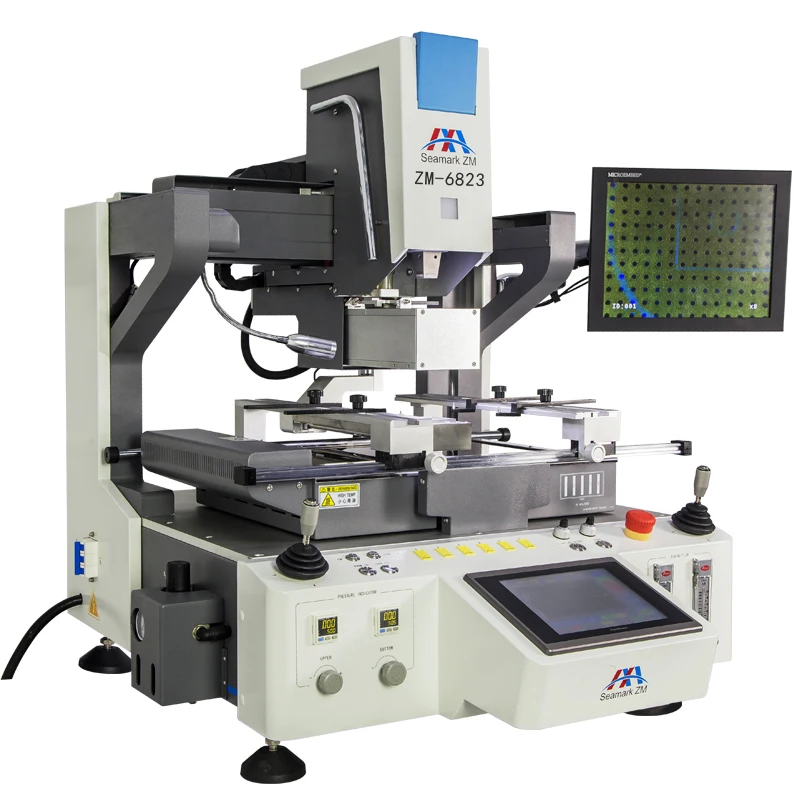 Smt Smd Automatic Bga Desoldering Soldering Station Zm-r6823 Laptop ...