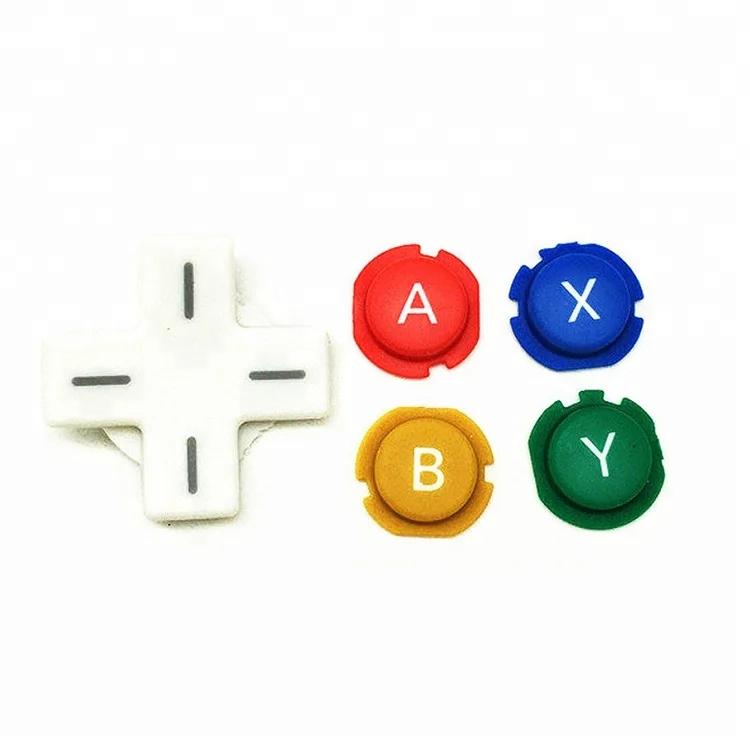 Replacement Game Key Button ABXY D-Pad Home Power for 3DS