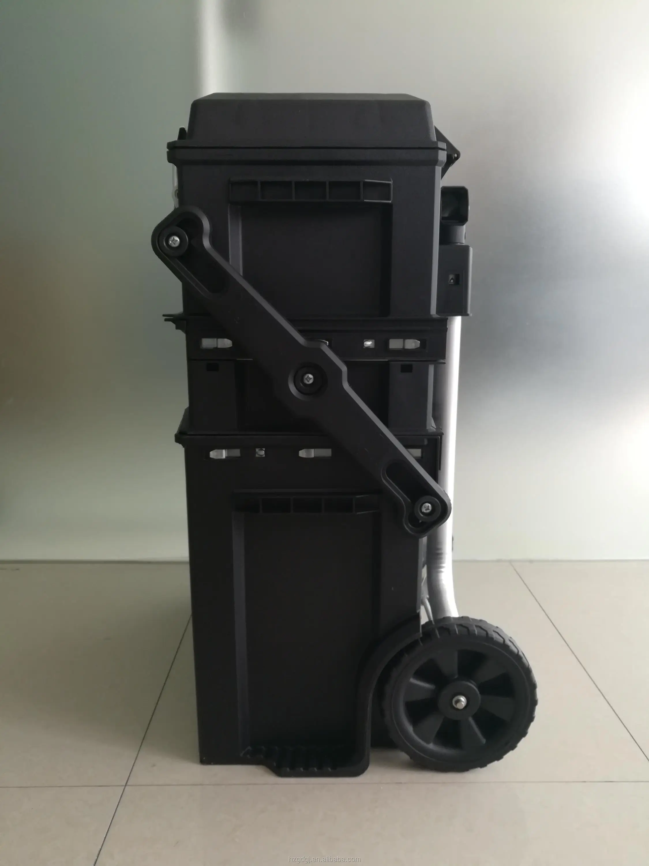 Gd5070 4-in-1 Workstation Stanley Fatmax Style Plastic Trolley Box Tool ...