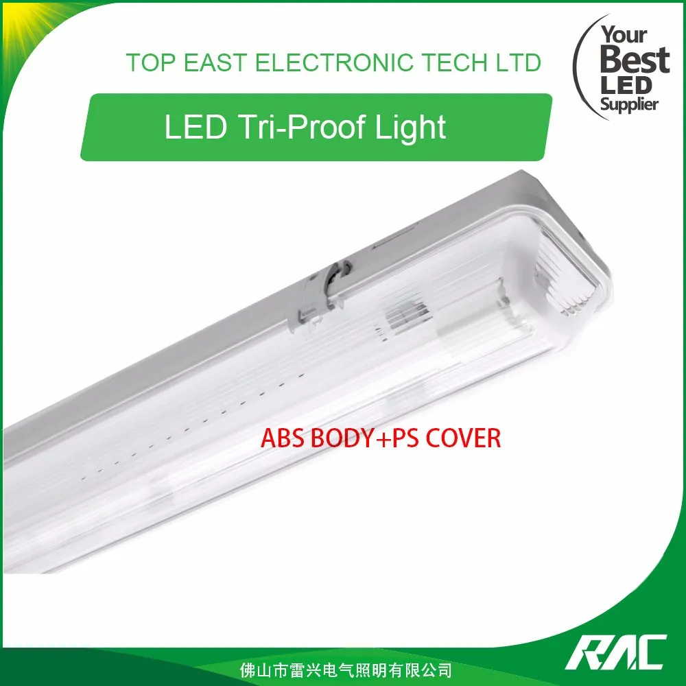 4ft Parking Lot Led Waterproof Light Fittings With Ip65 Rating Triproof Light - Buy Led ...