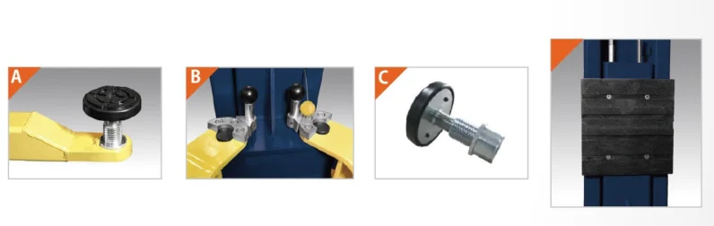 HOTON QJY240C Hydraulic Two Post Car Lift - 4000 Kg Capacity, CE ...