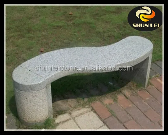 Natural Granite Stone Garden Outdoor Bench - Buy Outdoor Bench,Garden ...