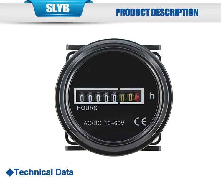 New Design Quartz 12v Running Hour Meter Th-1 - Buy Quartz Hour Meter ...