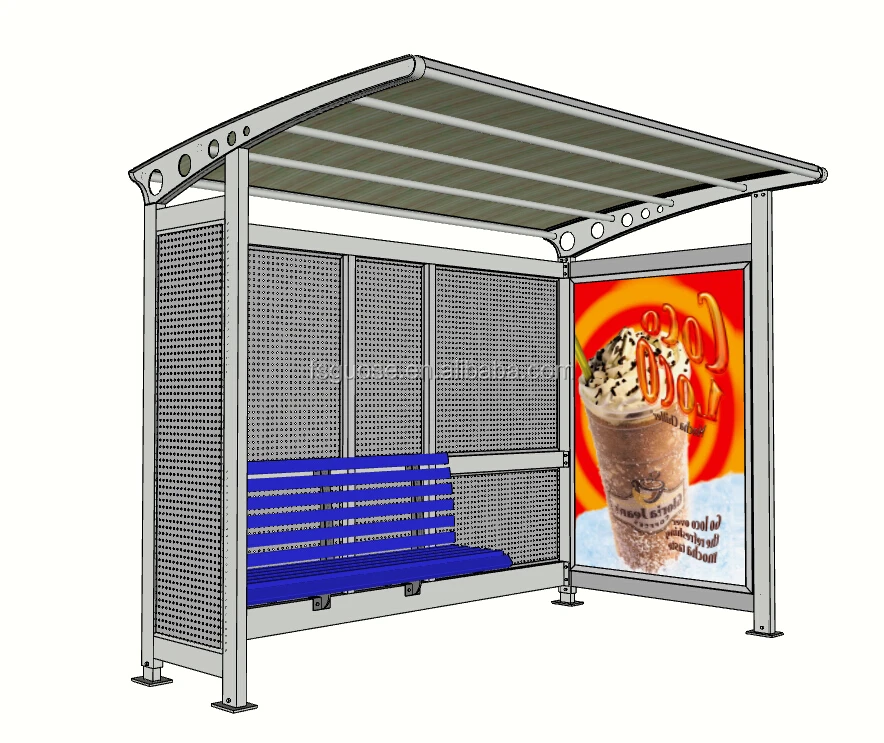 Morden Bus Shelter Design--prefabricated Bus Shelters Australia Used ...